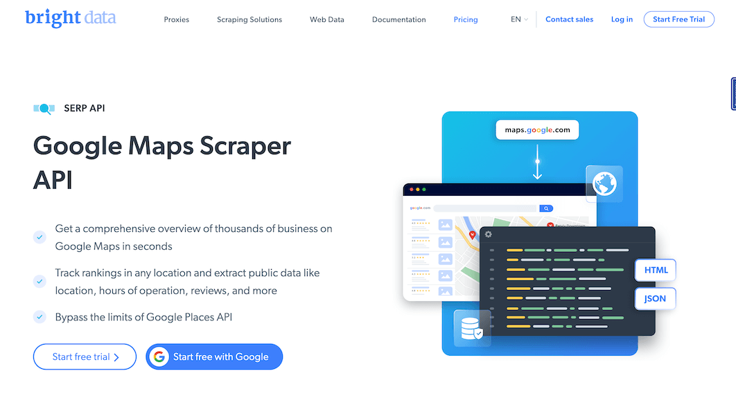 G Maps Extractor vs BrightData - A Comprehensive Comparison